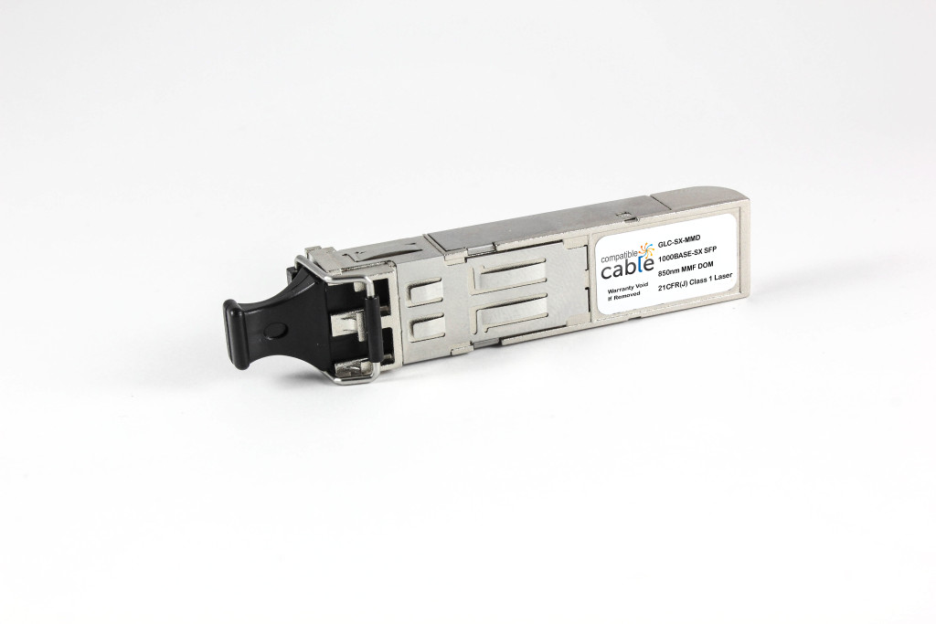 Optical Transceiver, 1000BASE-SX SFP MMF E-TEMP DOM CISCO COMPATIBLE - Compatible Cable Inc
