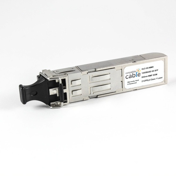 Optical Transceiver, 1000BASE-SX SFP MMF E-TEMP DOM CISCO COMPATIBLE - Compatible Cable Inc